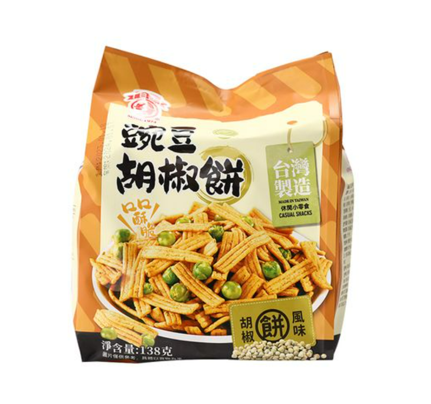 批发包邮台湾日香豌豆冬笋饼138g进口休闲零食小吃下酒菜美食食品_最洋集市·洋什铺-联合保税区商品直销中心_义乌购