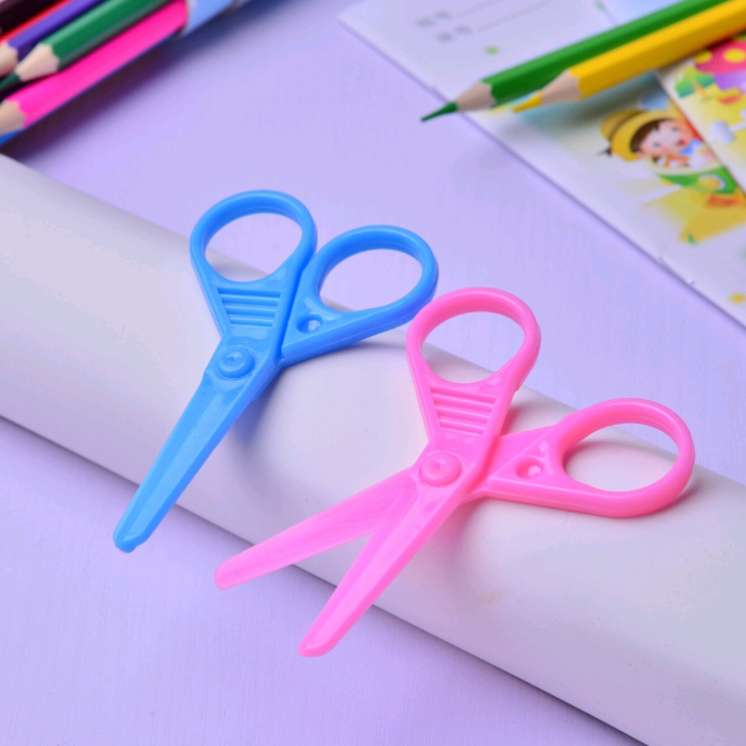 Factory Direct Children's Safety Scissors Plastic Scissors Student ...