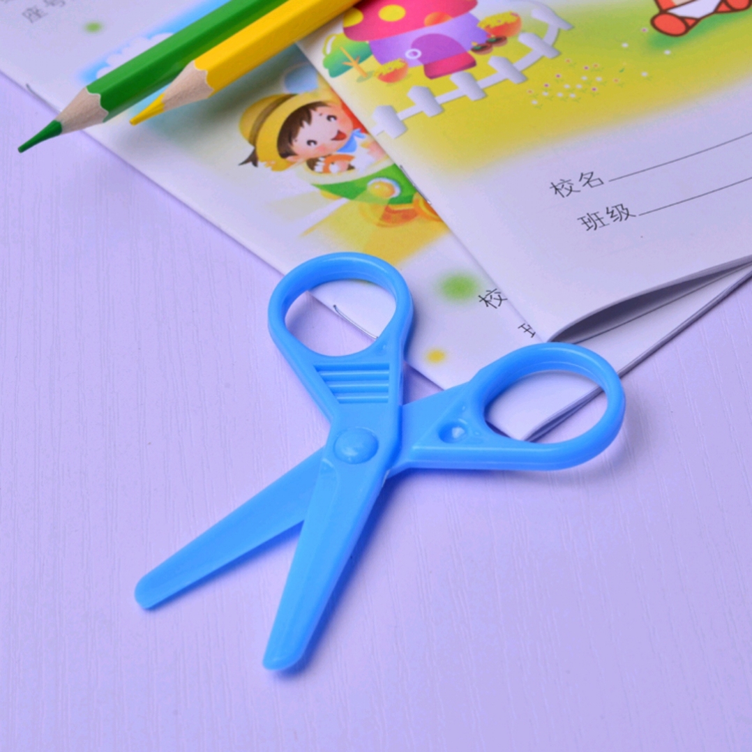 Factory Direct Children's Safety Scissors Plastic Scissors Student ...